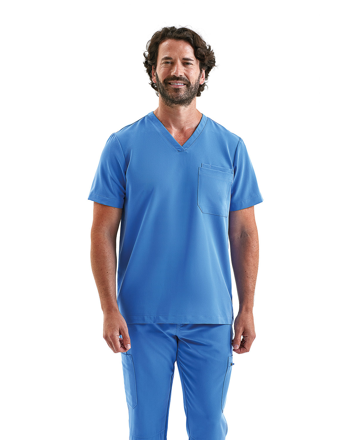 Men’s Limitless V-Neck Stretch Scrub Top – Made in Hawaii